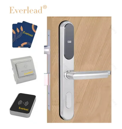 RFID Apartment Digital Door Lock Smart Cylinder Biometric Fingerprint ...